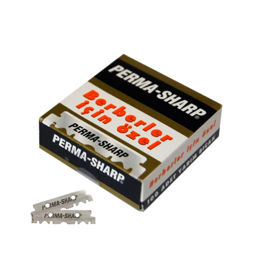 PERMA-SHARP Razor Blades - 100 – My Barber Tools